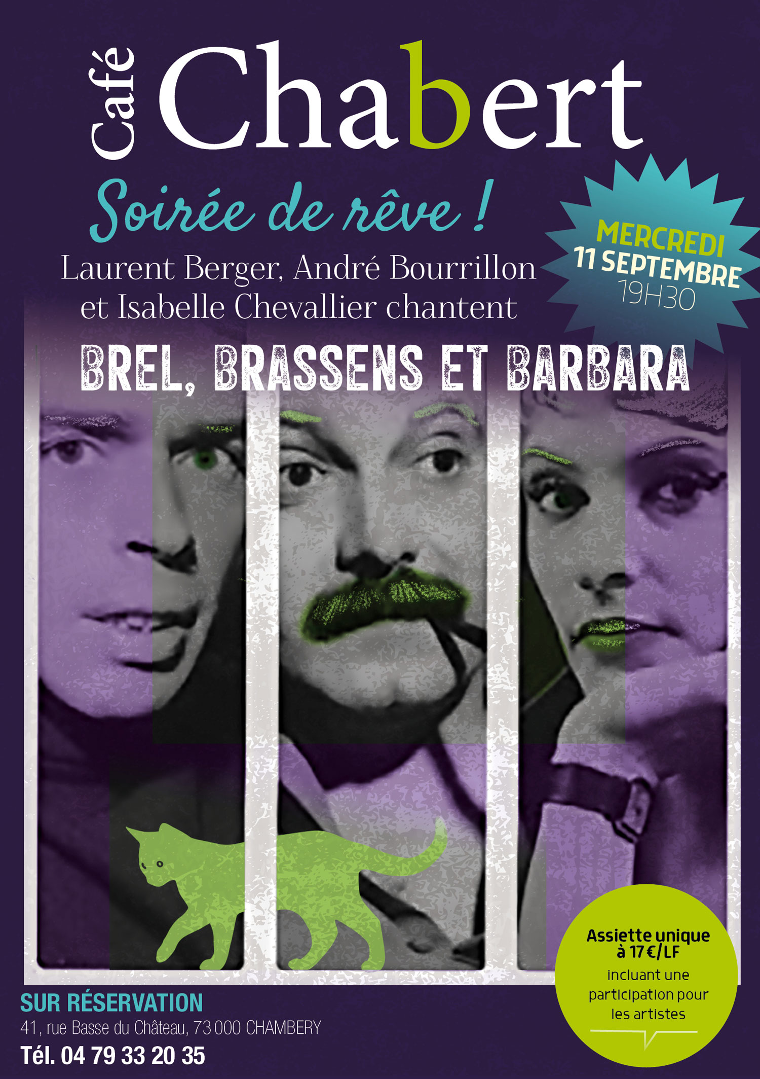 Direction artistique de la com. du Café Chabert, Chambéry | Holy Bear ...