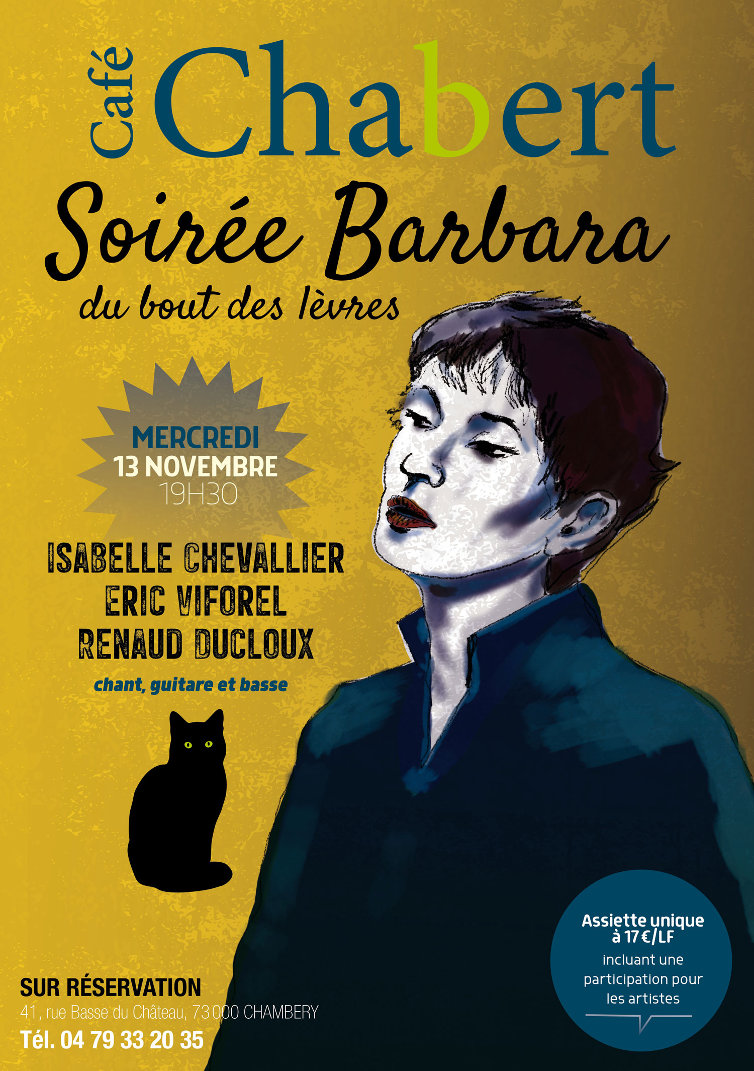 Direction artistique de la com. du Café Chabert, Chambéry | Holy Bear ...