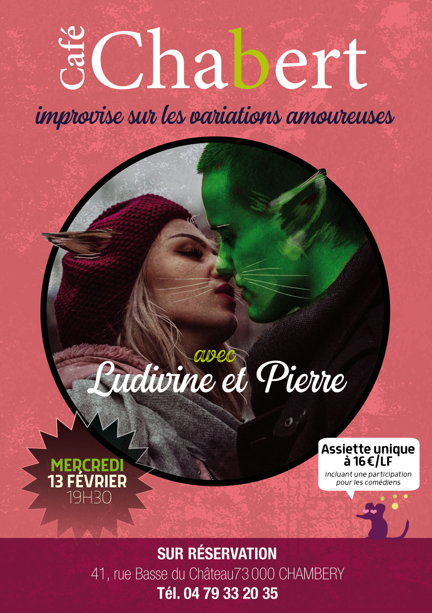 Direction artistique de la com. du Café Chabert, Chambéry | Holy Bear ...