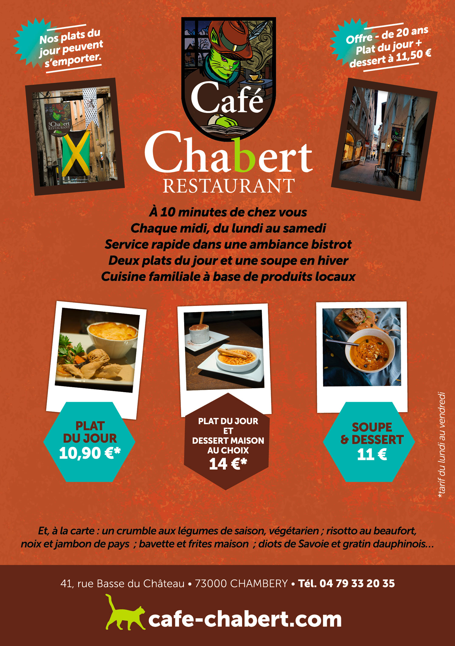 Direction artistique de la com. du Café Chabert, Chambéry | Holy Bear ...